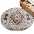 7ft Round Rug Traditional Tribes Area Rugs for Living Room Bedroom ...