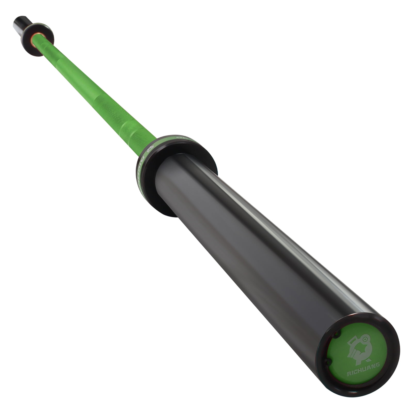 7ft standard Olympic Barbell Load 500/700/1000LBS Capacity Weight Bar ...