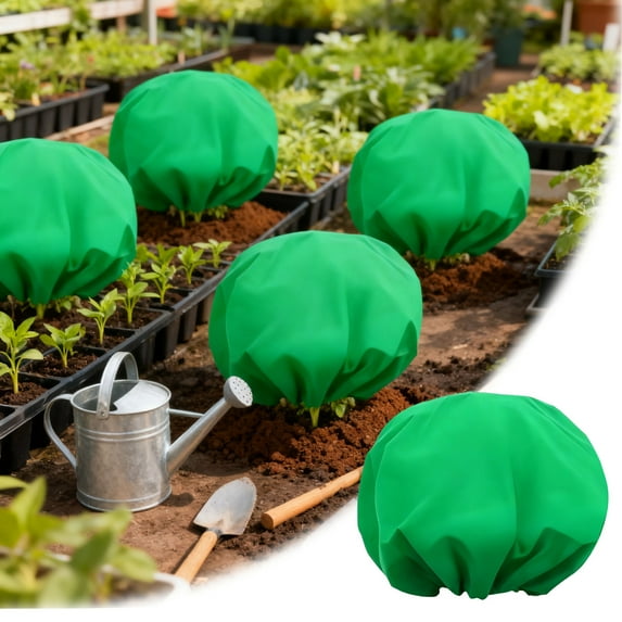 7ft x 7ft Extra Large Plant Covers Freeze Protection - Winter Shrub ...