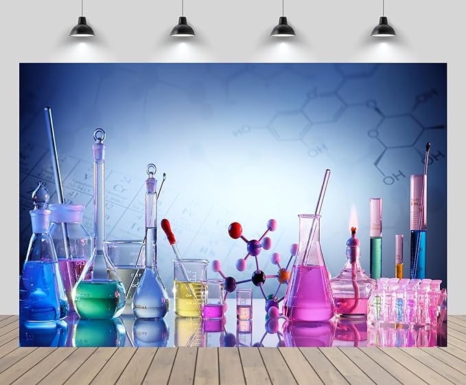 7ftx5ft Science Lab Backdrop Chemistry Lab Equipment Medical Laboratory ...