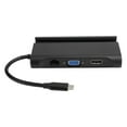 7in 1 Docking Station USB TypeC Hub HD Multimedia Interface VGA RJ45 PD ...