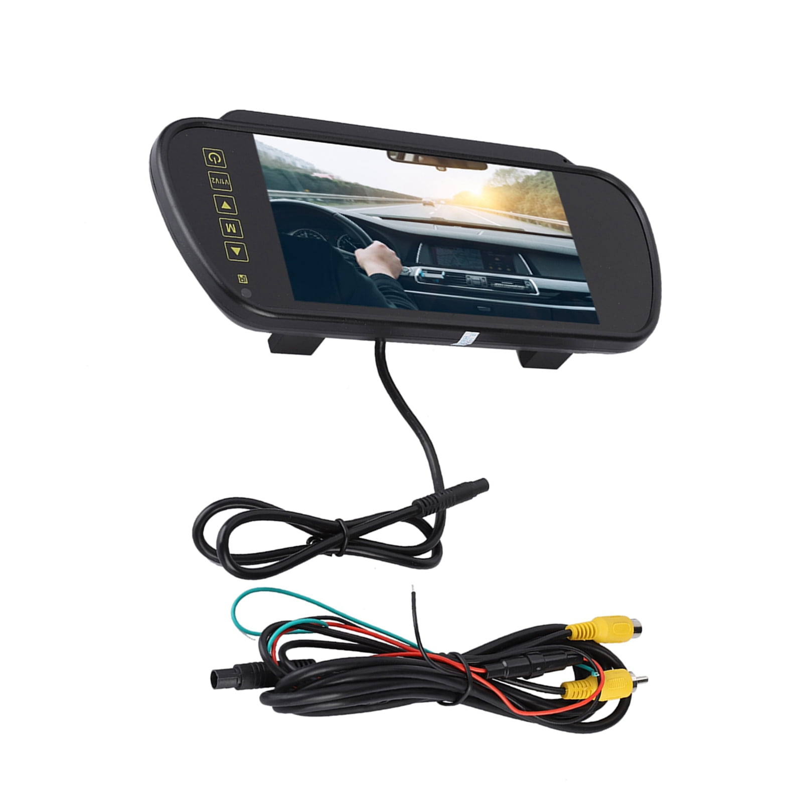 7in Dash Cam, Touch Screen Front and Rear Dual Dash Camera for Cars ...