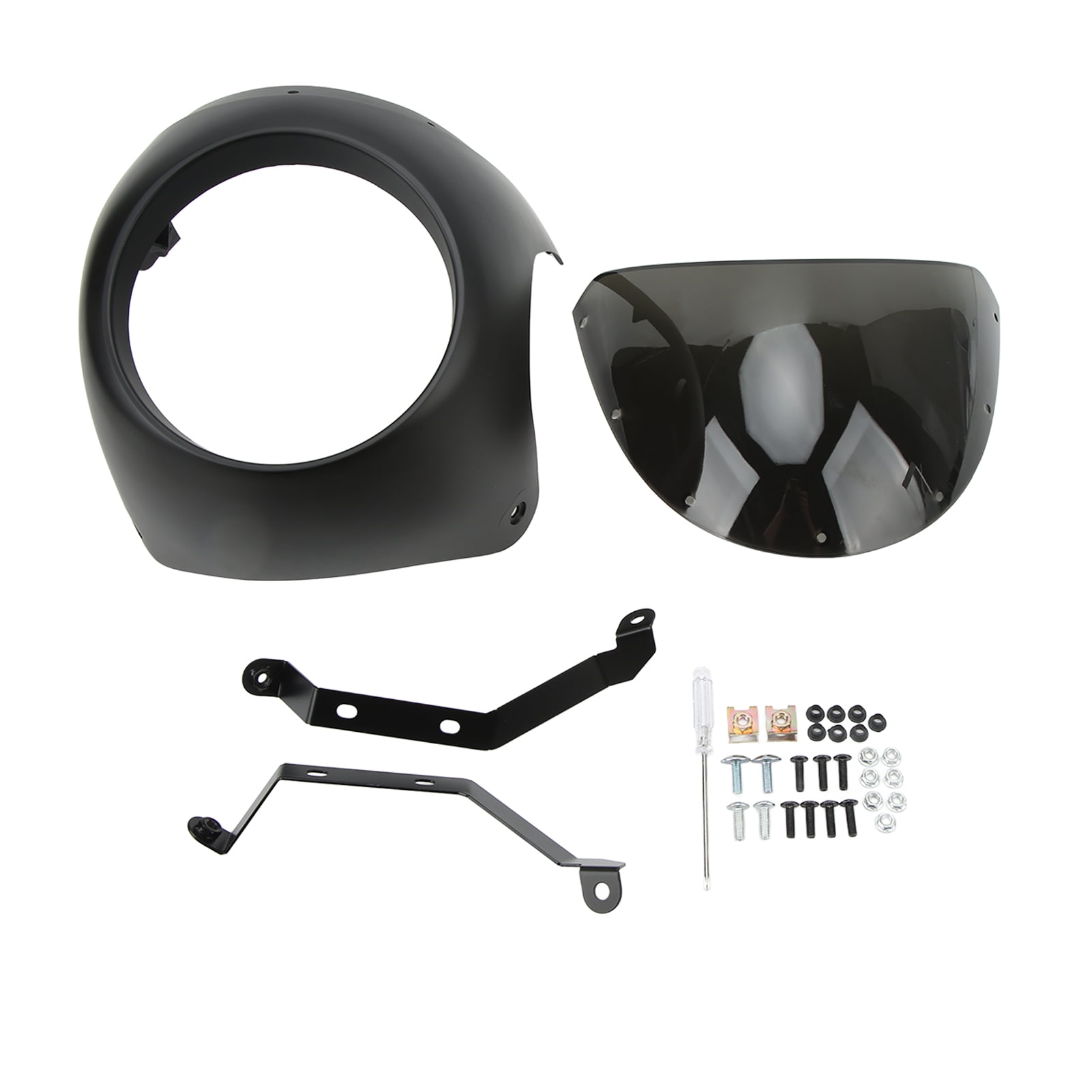 7in Motorcycle Headlight Fairing Smooth Surface Aging Resistant ...