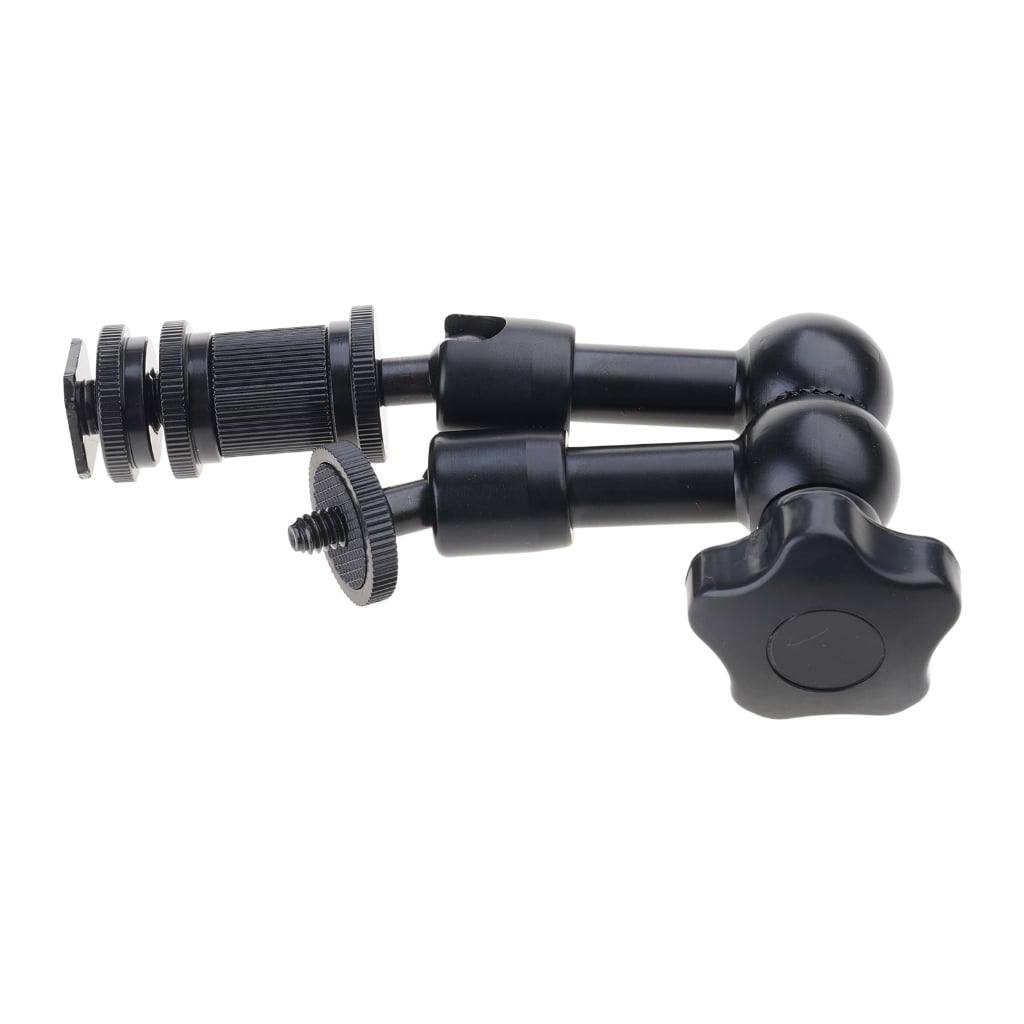 7inch/11inch Articulating Arm with Double Rotate Heads Metal Clamp for ...