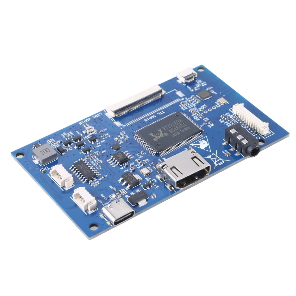 7inch 8inch 40pin LVDS LCD Screen Driver Board Capacitive Screen ...