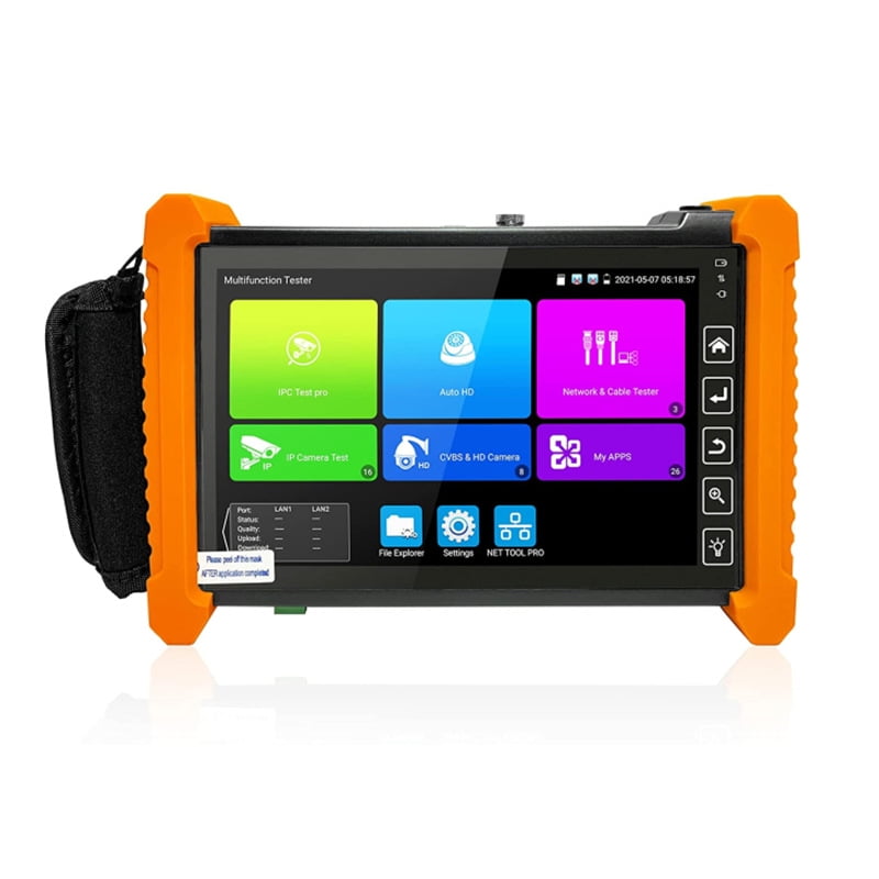 7inch IPS Touch Screen IP Camera Tester, 8MP CVI TVI AHD,CCTV Tester ...