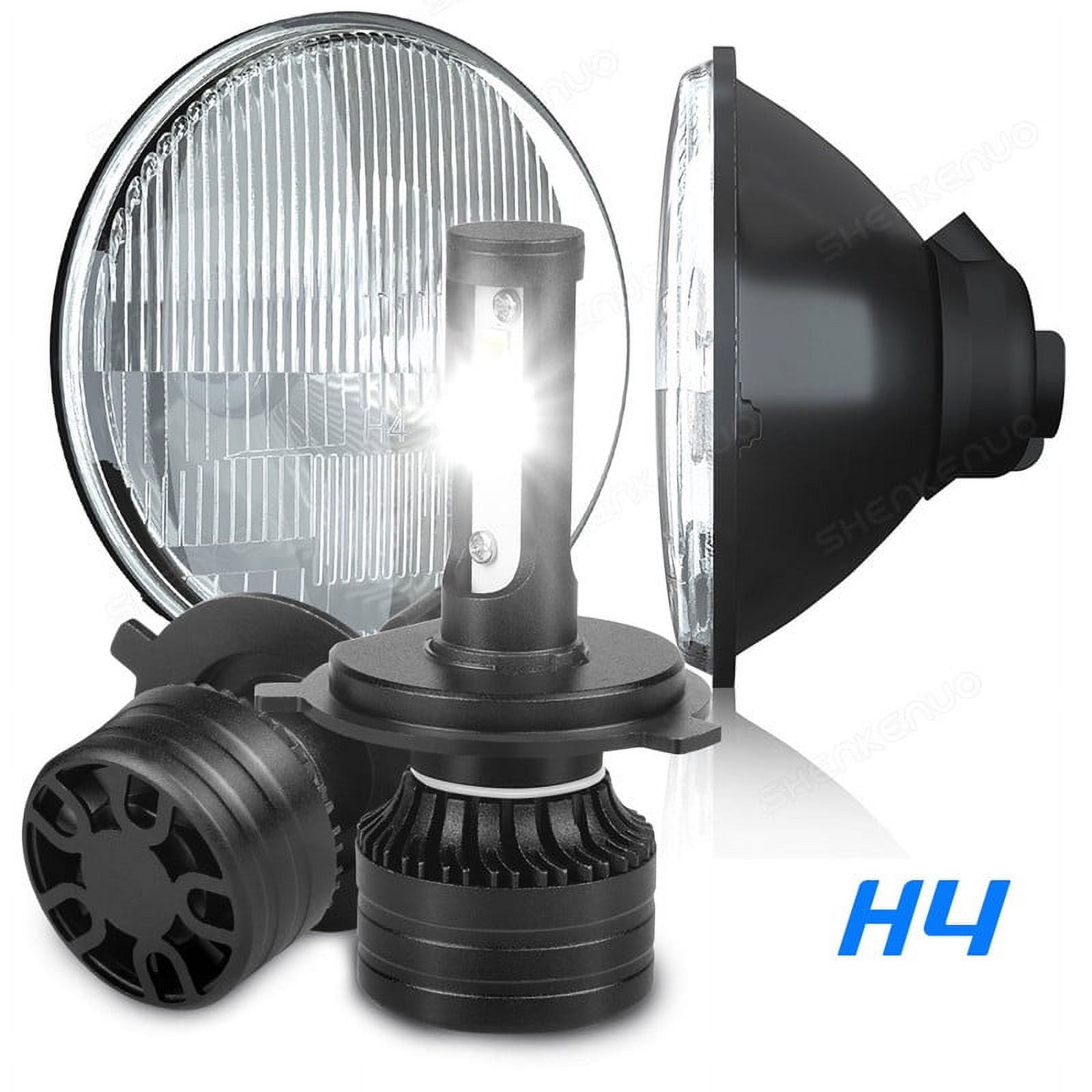 7inch Round Led Headlights Bulbs For TOYOTA LAND CRUISER FJ40 FJ60 J80 ...