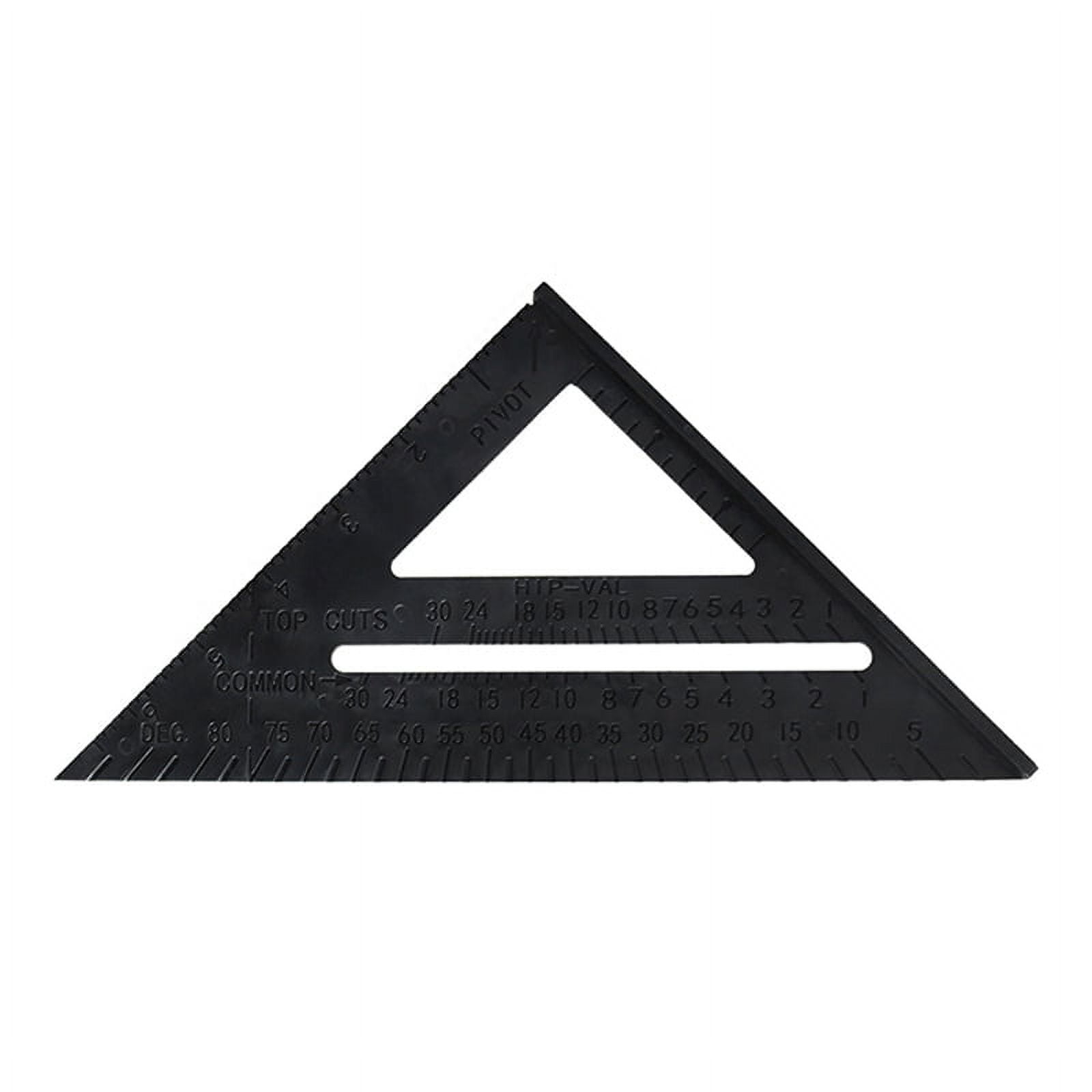 7inch Triangle Ruler 90 degree Square Ruler Woodworking Measurement ...