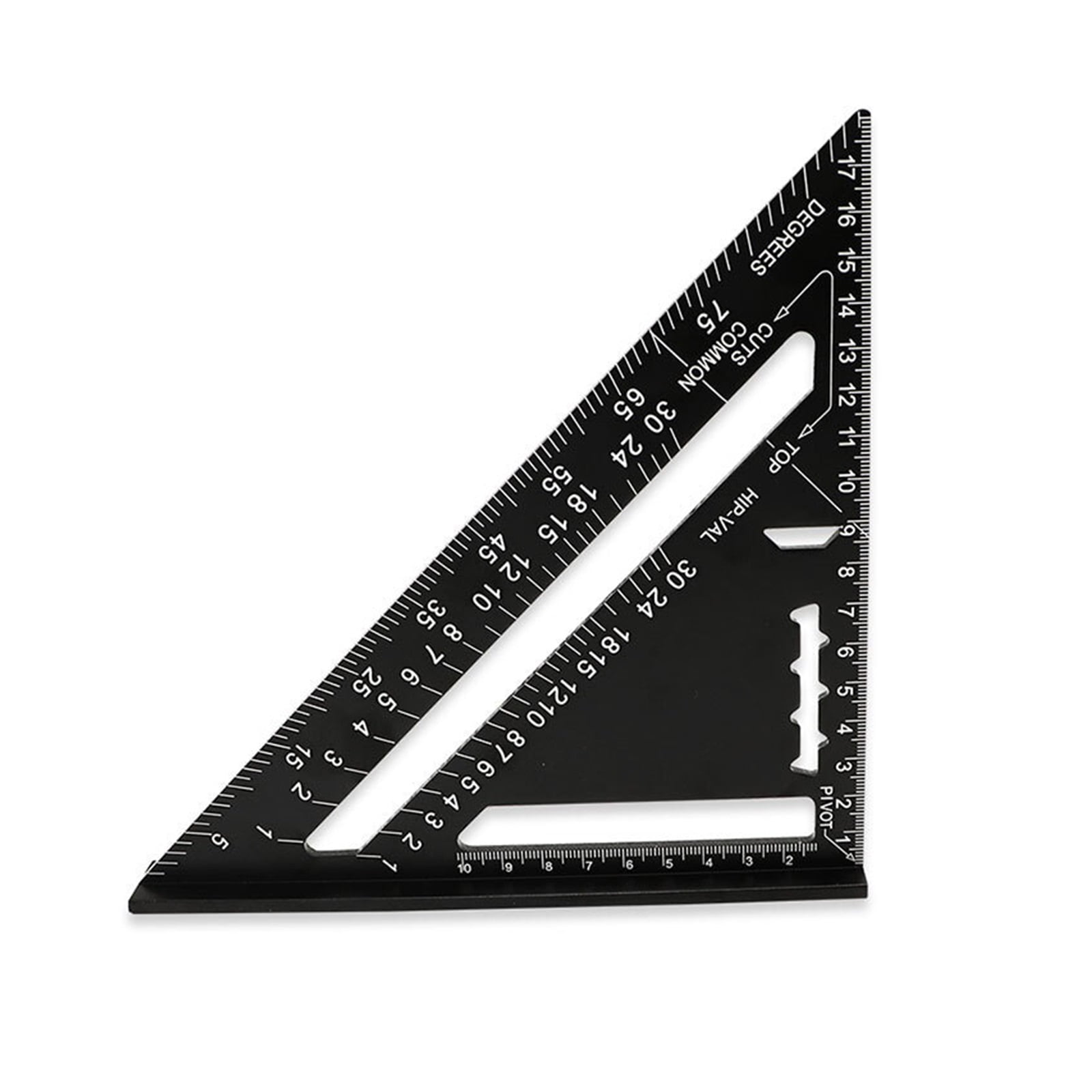 7inch Triangle Ruler 90 degree Square Ruler Woodworking Measurement ...