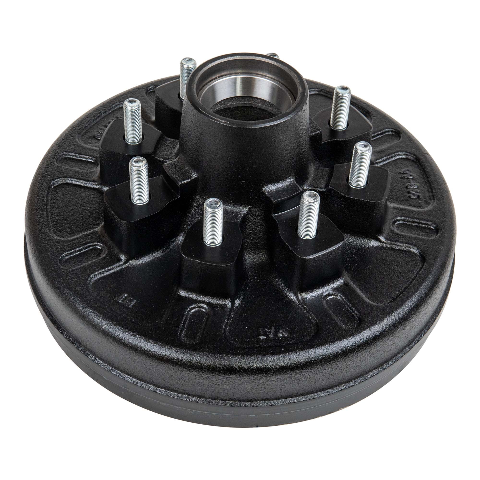7k Trailer Axle Hub and Drum - 8 Lug, 1/2" Stud - Walmart.com
