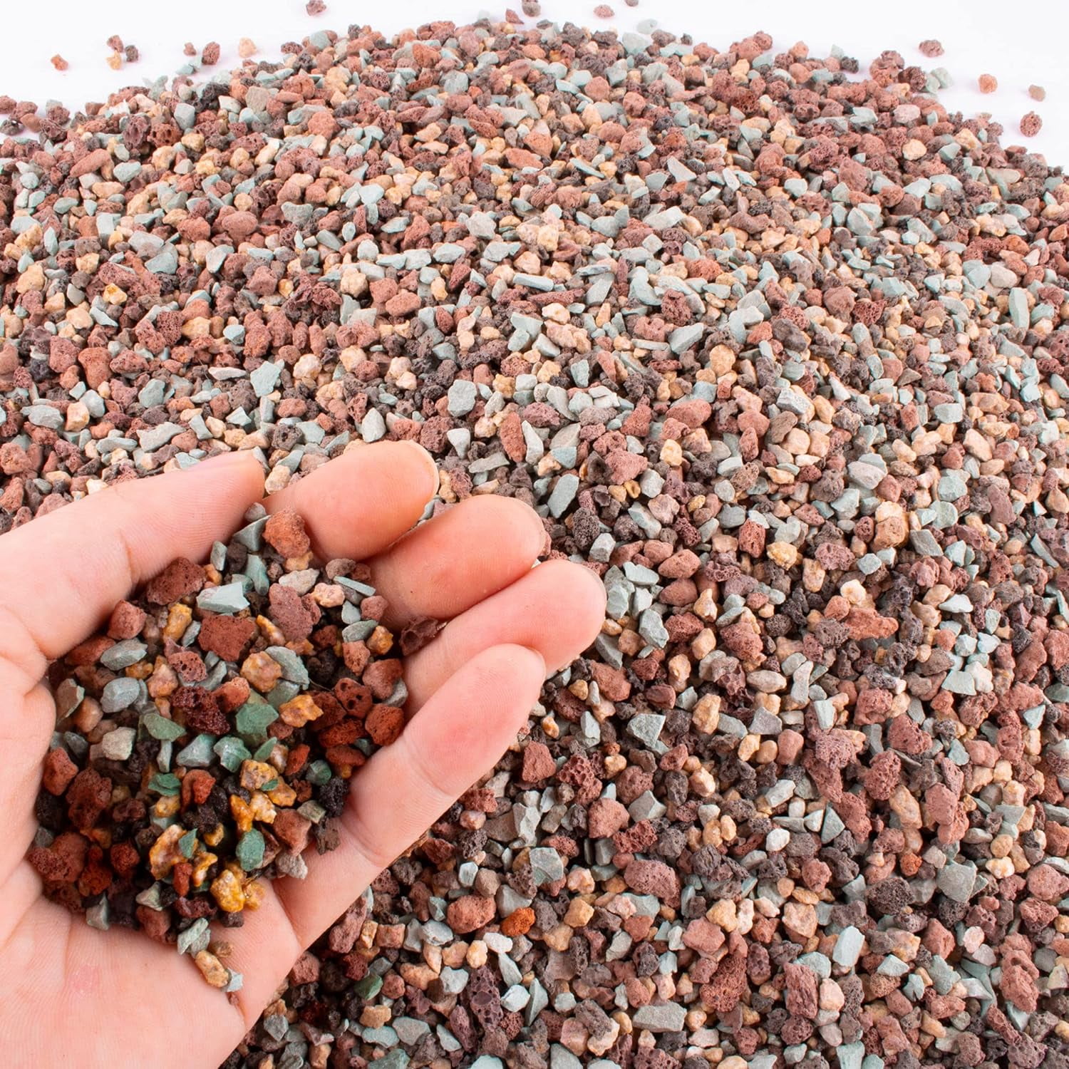 7lb Mix Lava Rocks for Plants in Door -Gravel Pebbles for Bonsai ...