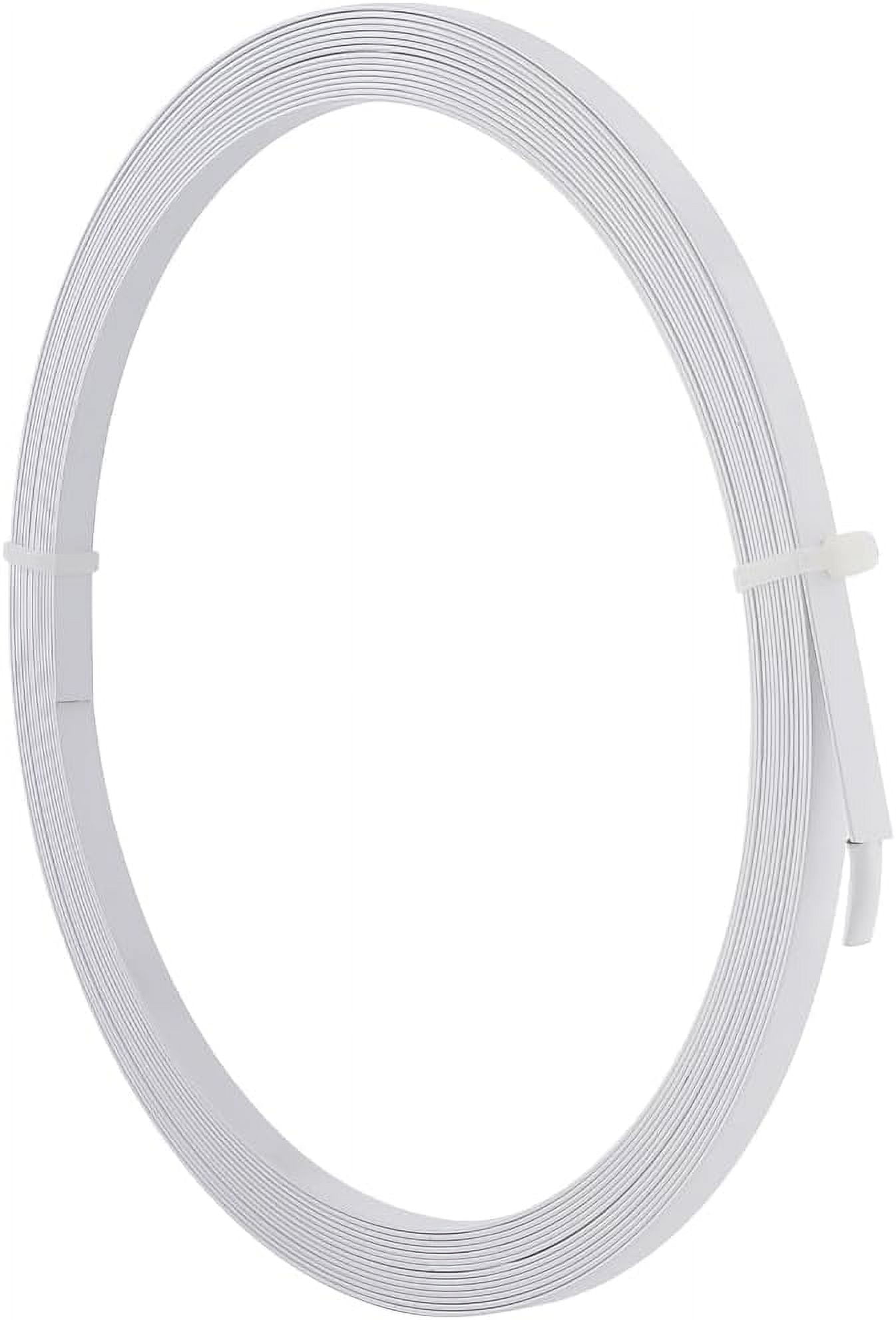 7m 6mm PVC Covered Steel Boning White Spring Steel Boning for Sewing ...