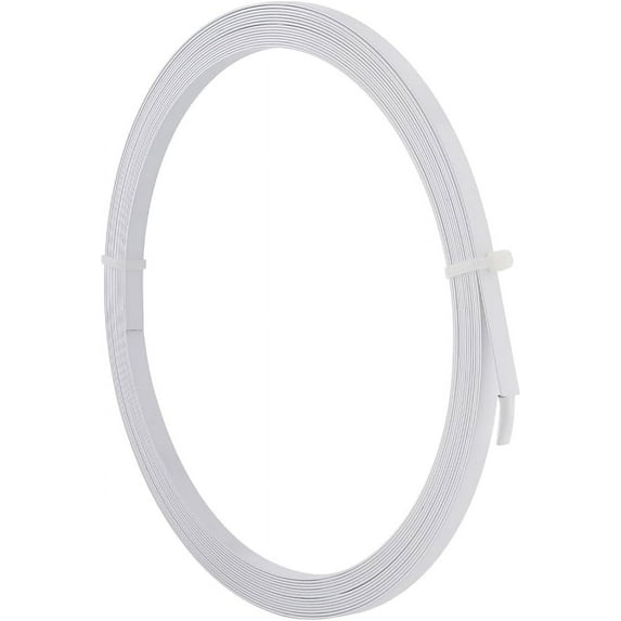 7m 6mm PVC Covered Steel Boning White Spring Steel Boning for DIY ...