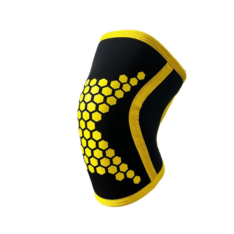 7mm Hercules Honeycomb Contrast Color Knee and Elbow Pads for Sports ...