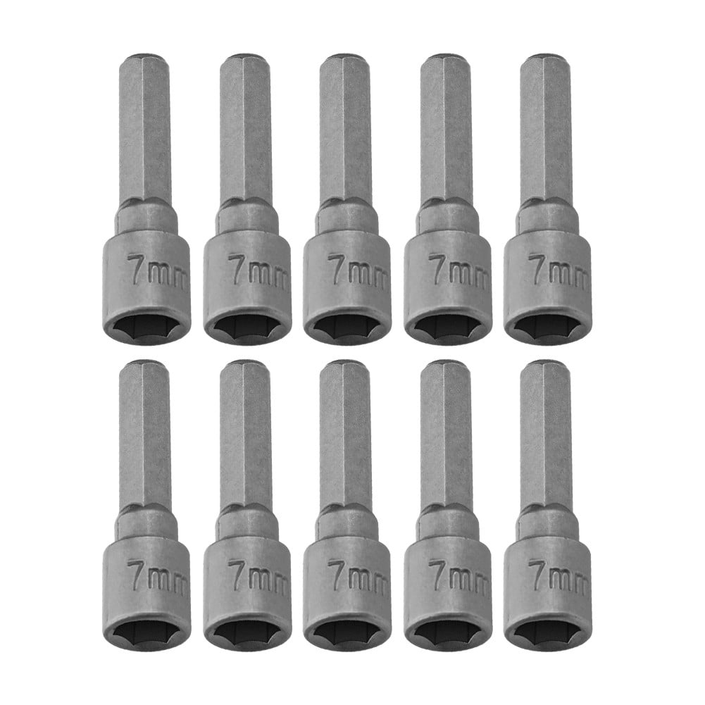 7mm Hex Sockets Nut Driver Set Screwdriver Socket Wrench for Household ...