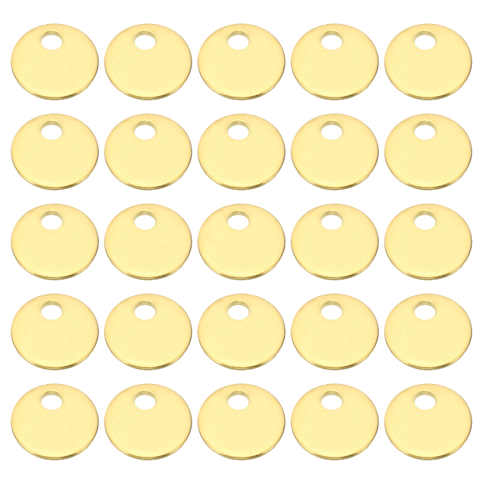 7mm Steel Disc, 100pcs Round Metal Stamping Blanks Tags Circle Metal ...