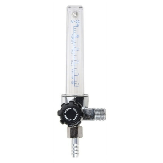 7mm Thread Gas Flow Meter 1/4PT 0.15MPA Flow Meter Gas Argon Regulator ...