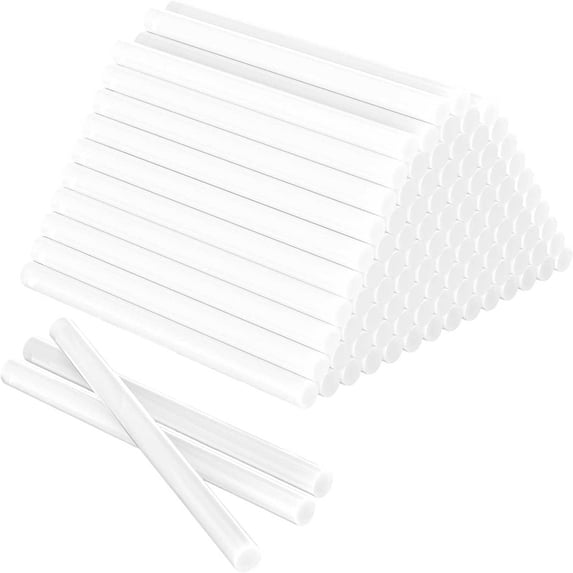 7mm Transparent Glue Sticks Bulk Pack for Crafting DIY and Compatible ...