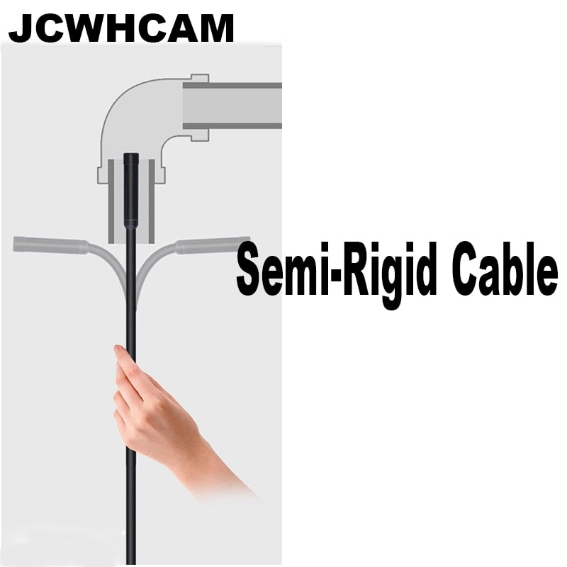 7mm USB Mini Endoscope Camera 2m 1m 1.5m Flexible Hard Cable Snake ...