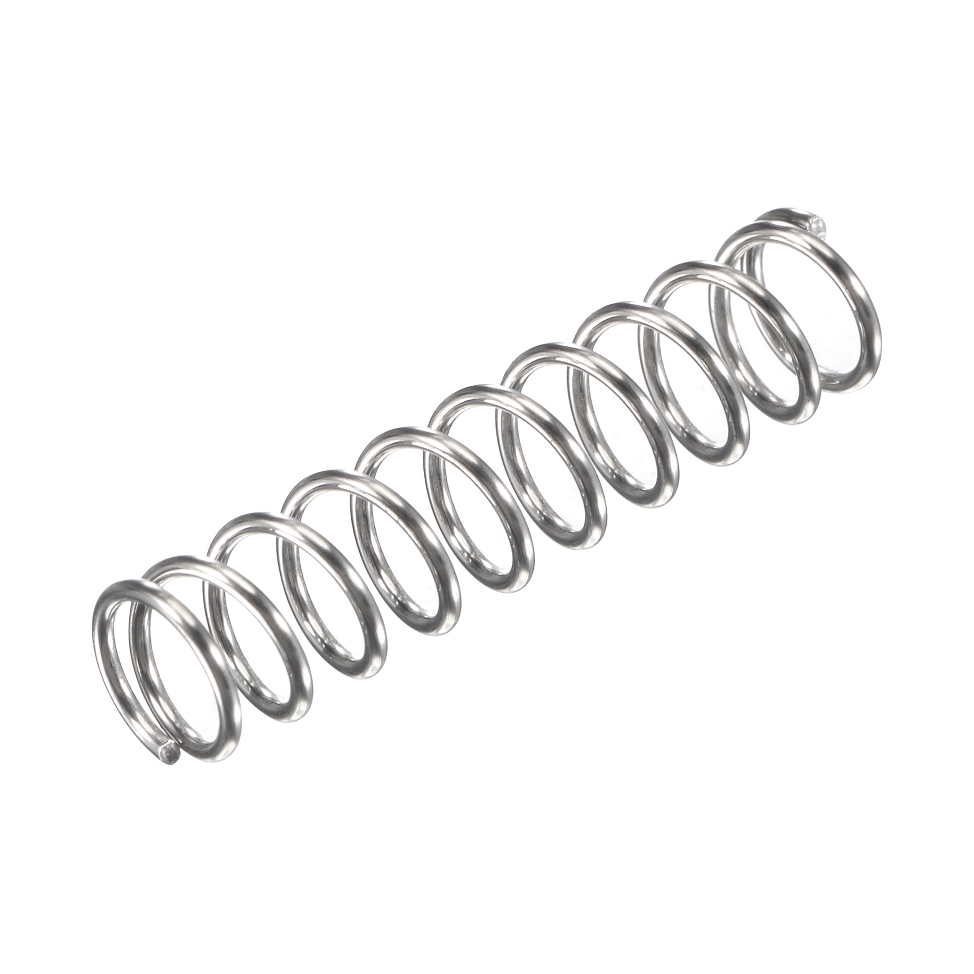 7mmx0.8mmx30mm 304 Stainless Steel Compression Spring 17.2N Load ...