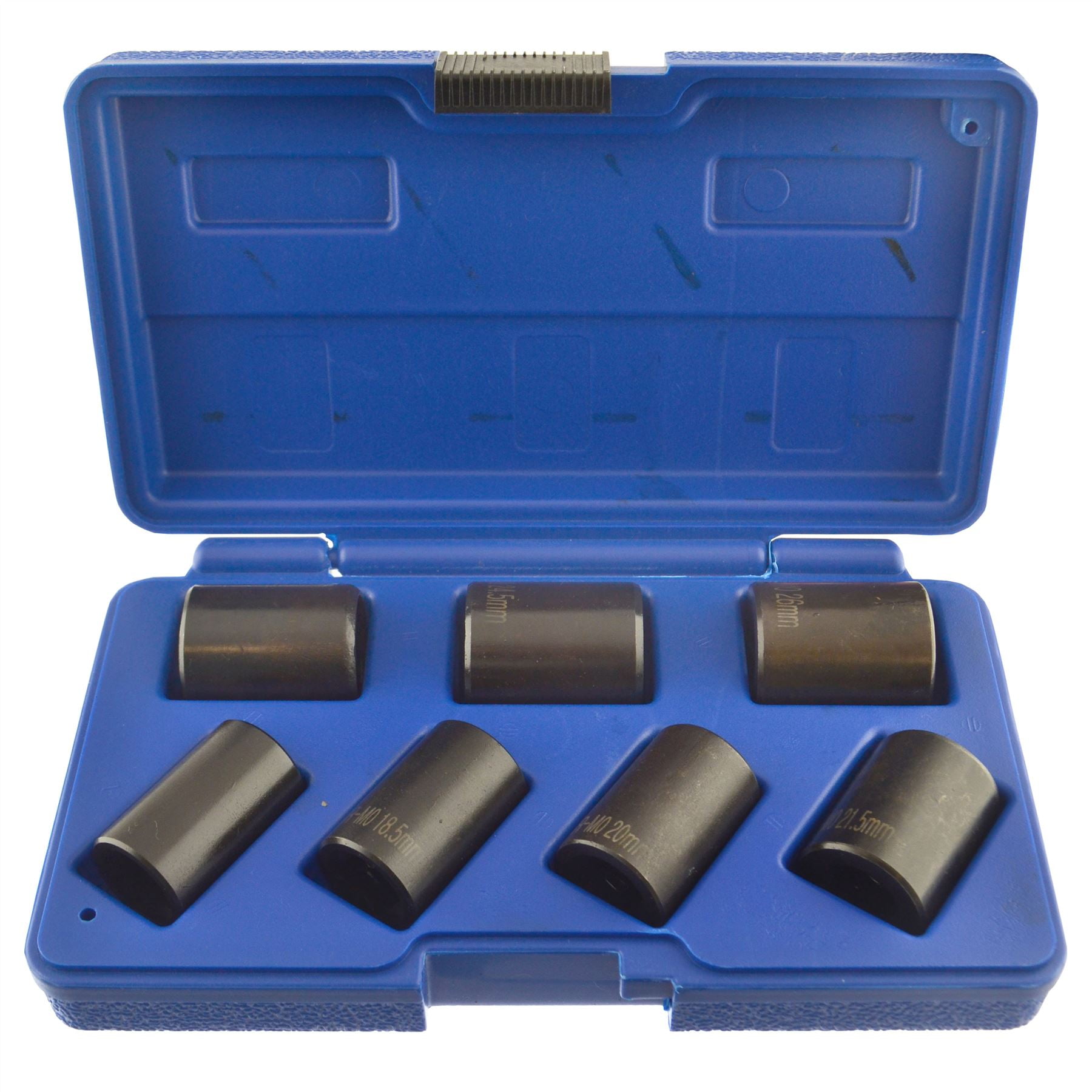 7pc 1/2" drive twist socket set / wheel lock nut remover / removal U.S ...