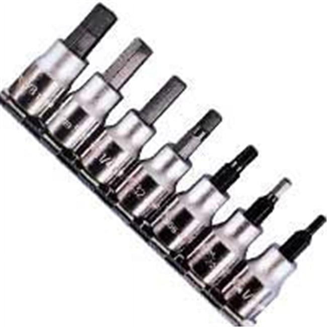 7pc. 3/8 Inch Drive SAE Hex Bit Socket Set - Walmart.com