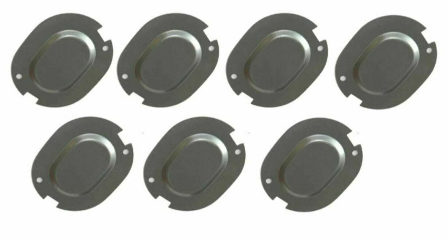 7pc Interior & Trunk Floor Drain Plug Set 1964-1966 GTO Chevelle Nova ...