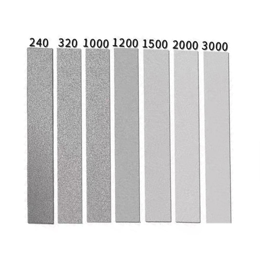 7pcs 240-3000Grit Diamond Grinding Disc Sharpening Plate Jade Stone ...