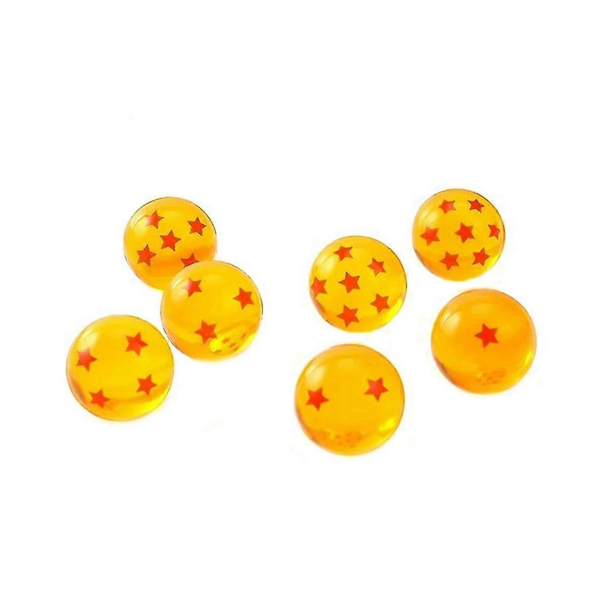 7pcs 27mm Dragon Bouncing Balls 3-dimensional Star Bouncy Ball Game ...