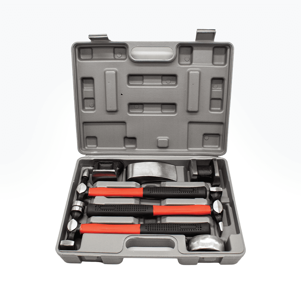 7pcs Cast Iron Auto Body Repair Tools Panel Beating Set Fender Tool Kit ...