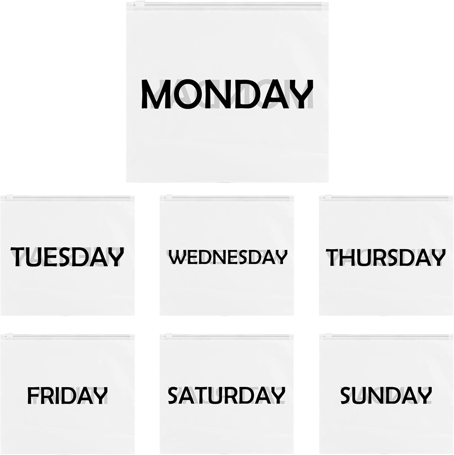 7pcs Clothes Packaging Bags for Travel, Travel Luggage Organizer Bags ...