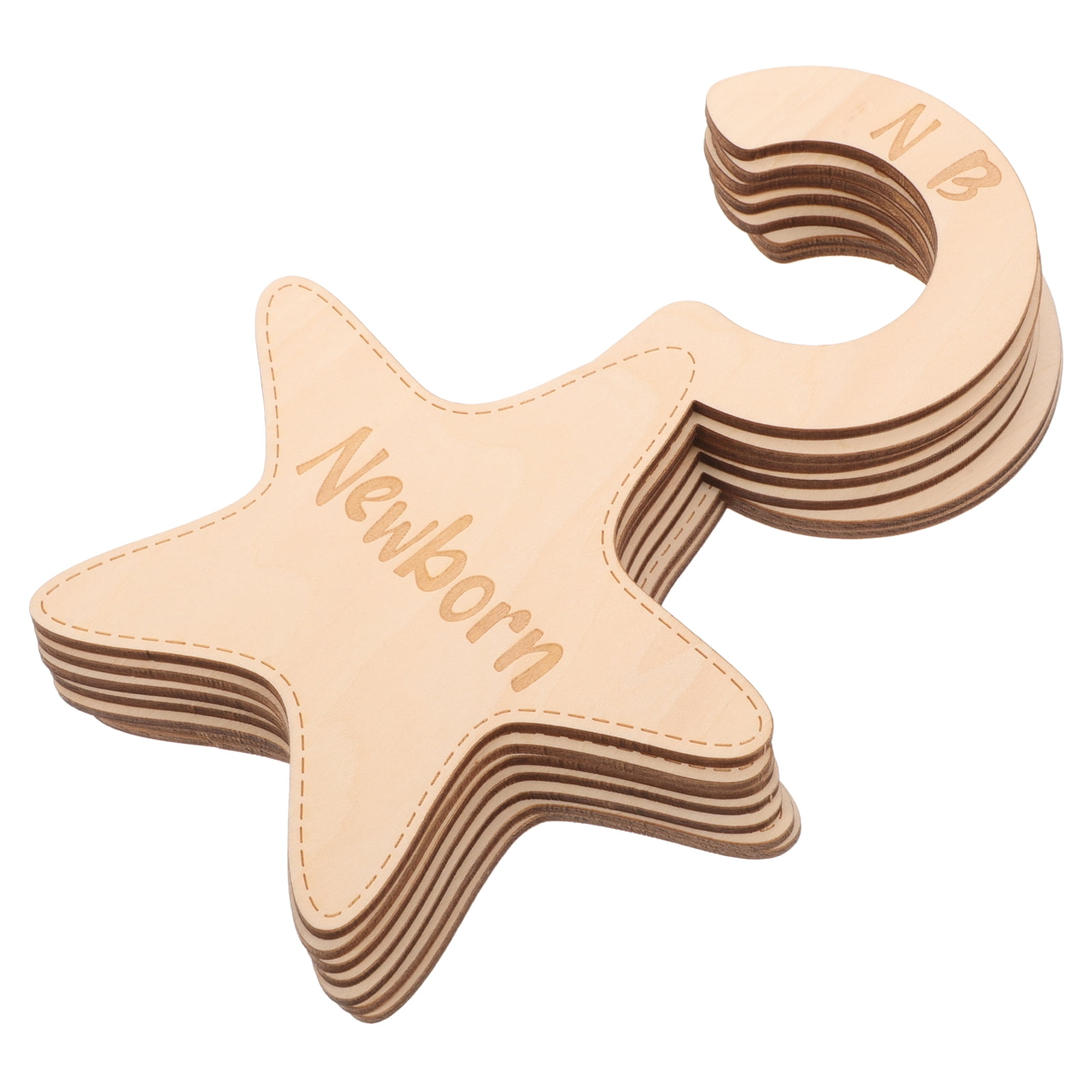 7pcs Clothing Size Dividers Baby Room Divider Nursery Clothes Dividers ...