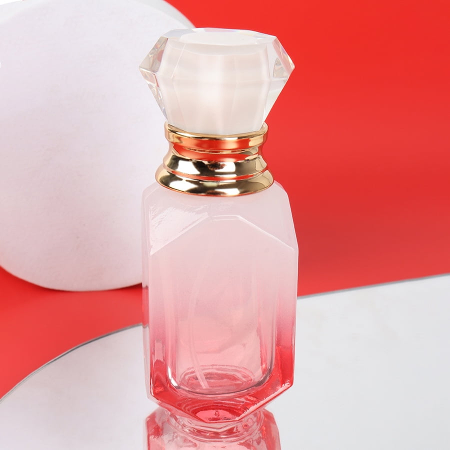 7pcs Gradient Glass Perfume Spray Bottles with Fine Mist Sprayer & Dust ...