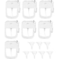 7pcs Mini Card Spray Bottles,38ml Fine Bottle with Hook and Funnel ...