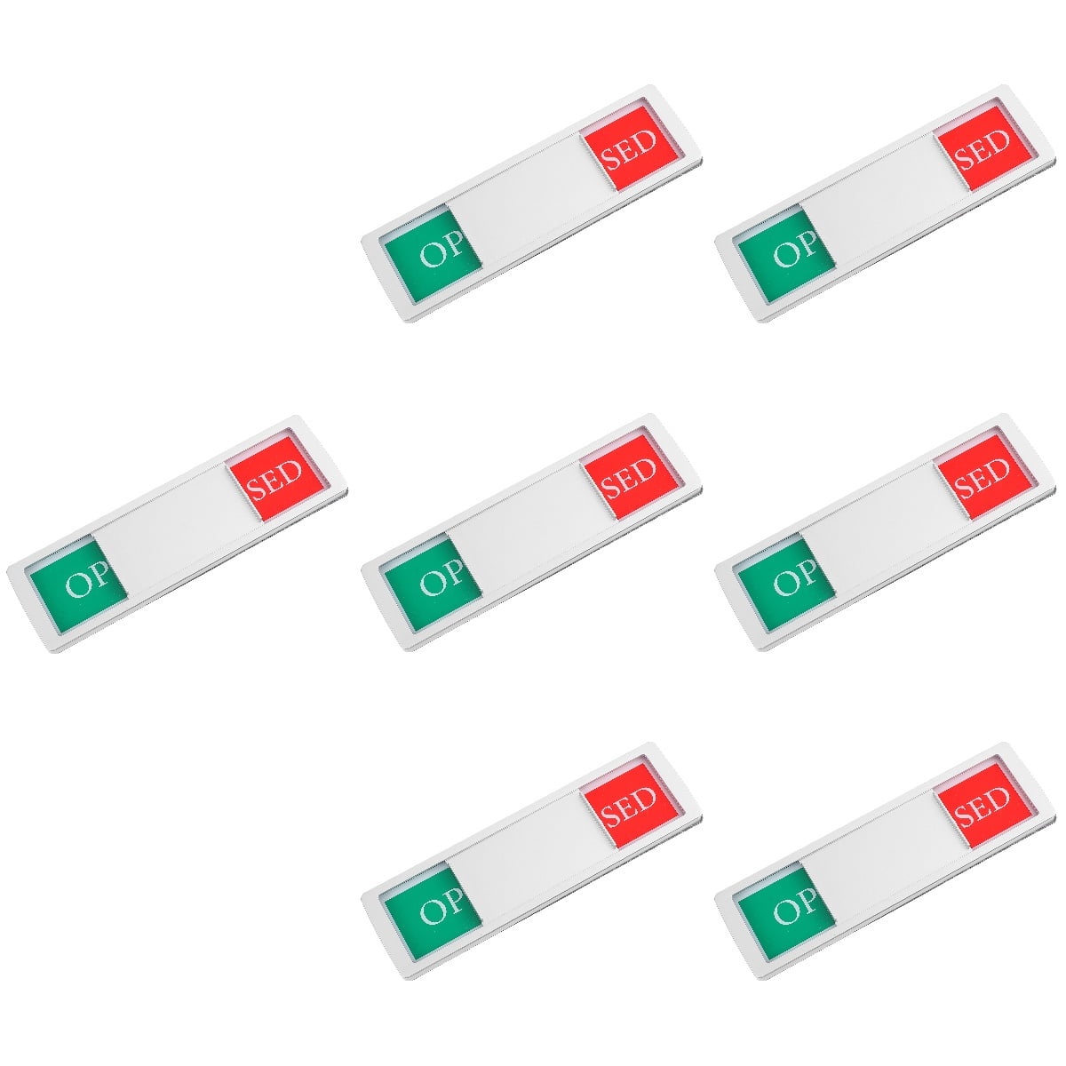 7pcs Open Close Vacant Occupied Sign: Sliding Door Sign Do Not Disturb ...