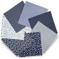 7pcs Pre-cut Floral Cotton Fabric Squares, KEGKUO 10 x 10'' DIY Sewing ...