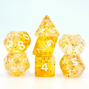 7pcs Polyhedral DND Dice Set, for Table Game Dice Role-Playing RPG Dice ...