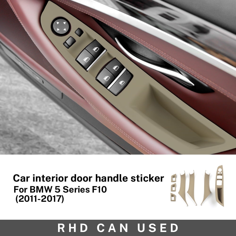 7pcs Window Lift Frame and Door Handle Bottom Cover for BMW 5 Series ...