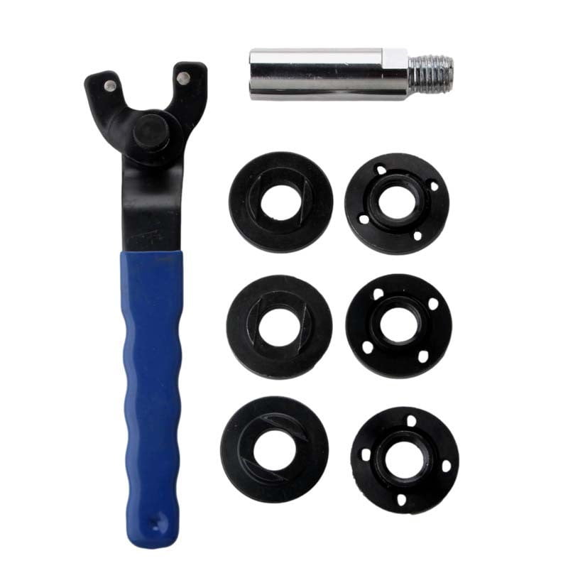7pcs for 5/8-11 Angle Grinder Connecting Rod Adjustable Wrench Flange ...