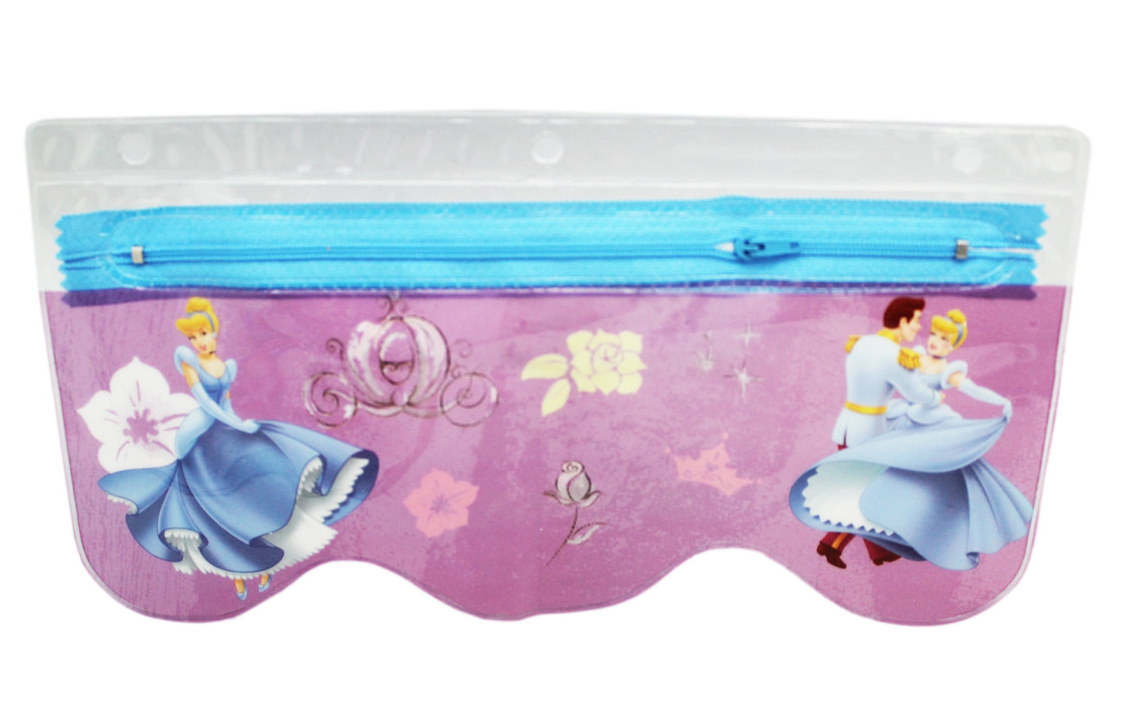 7pk Disney Princess Stationery Set- Cinderella Pencil Pouch Eraser ...