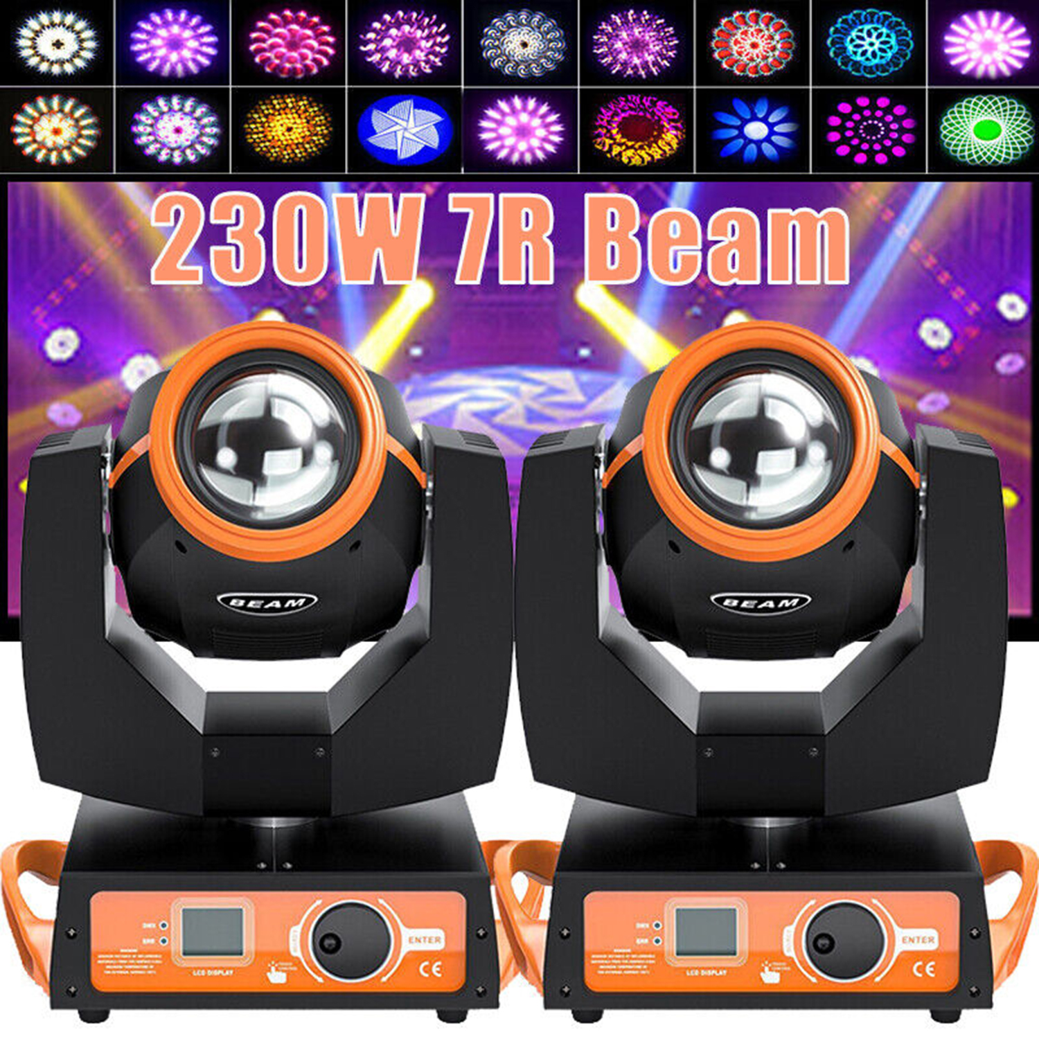 PYLE PDJLT30 - Multi-Color LED Stage Light - DJ Sound & Studio Lighting ...