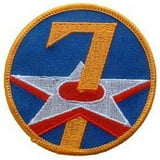 7th Air Force Embroidered Shoulder Patch, WWII PAT-0106 - Walmart.com