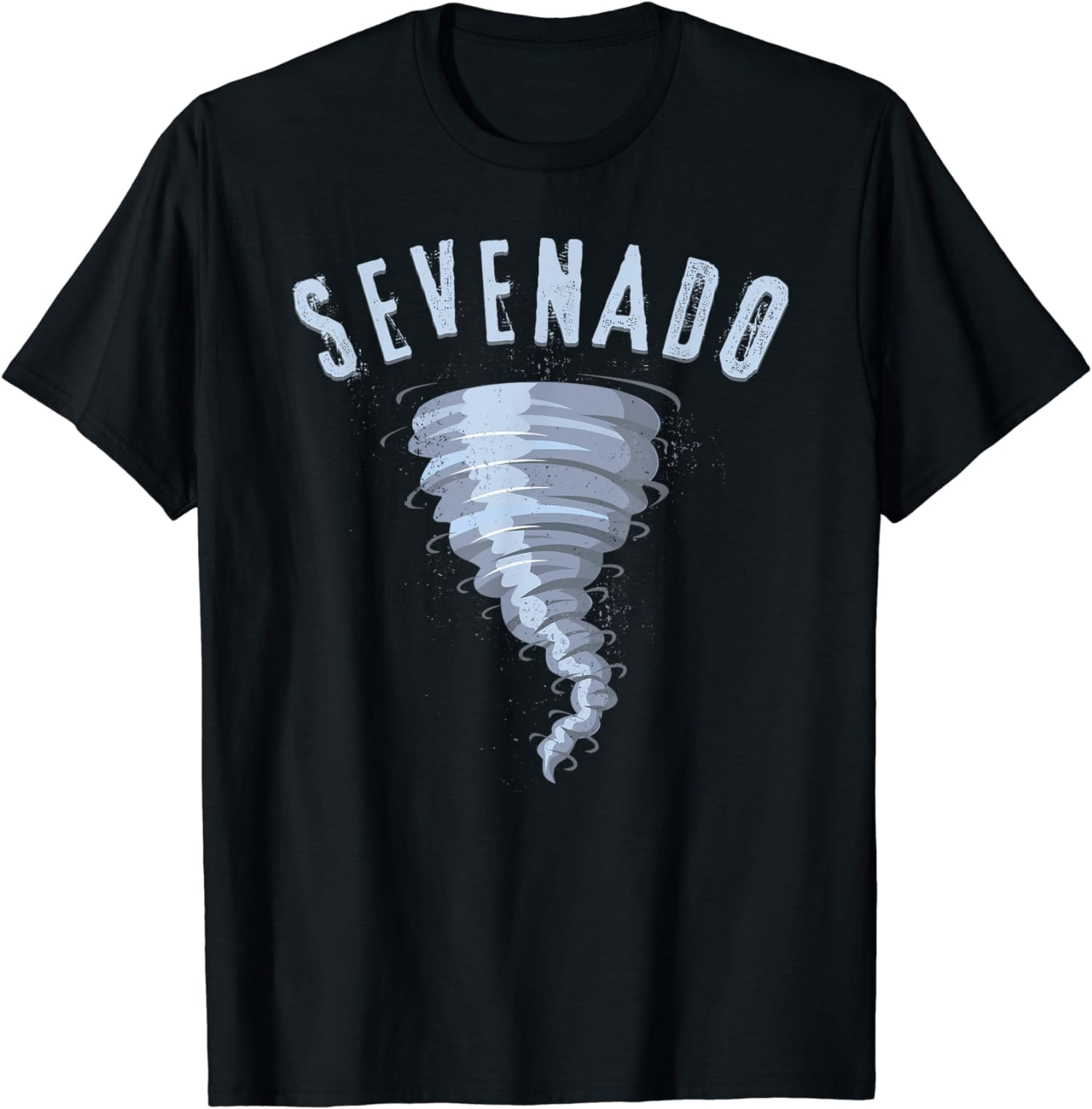 7th Birthday Tornado Shirt, Turning Seven Sevenado Tee Gift - Walmart.com