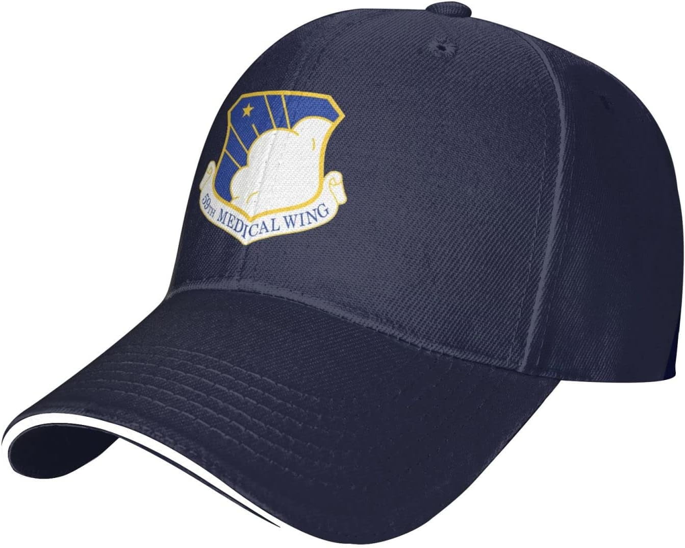 7th Cavalry Cowboy Hats for Men, Adjustable Cotton Denim Baseball Cap ...