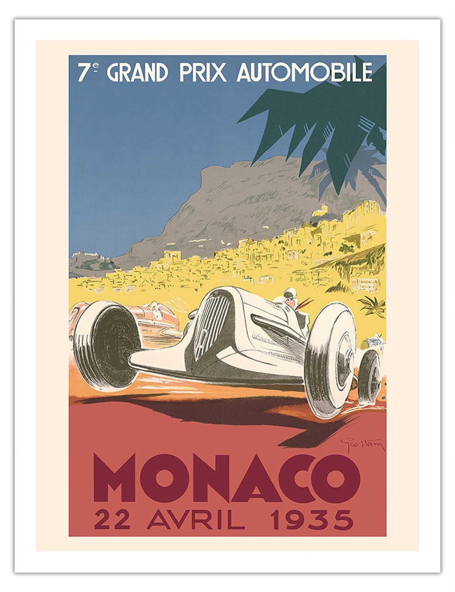 7th Grand Prix Monaco 1935 - Formula One Auto Racing - Vintage Car ...