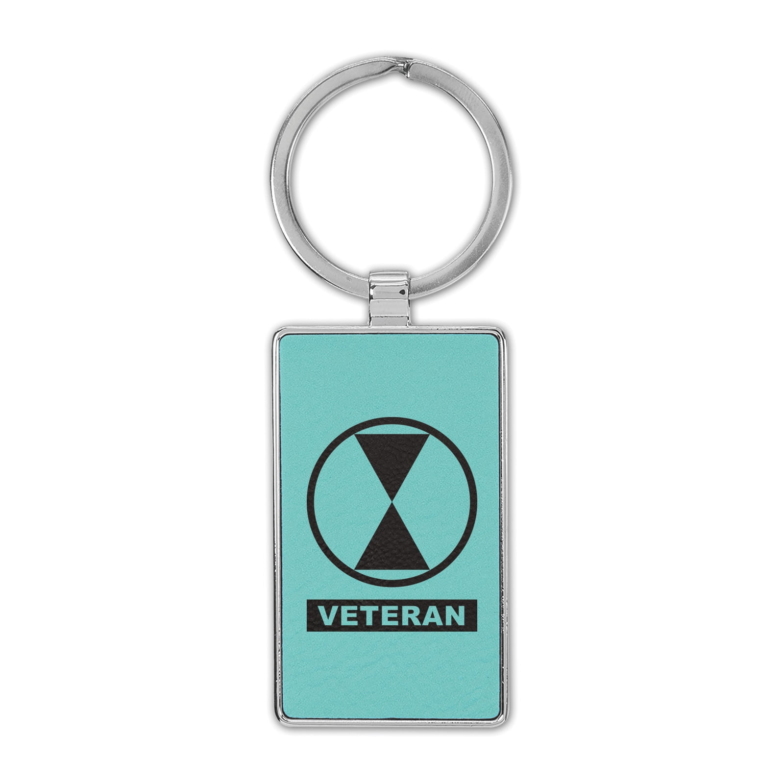 7th Infantry Division Veteran Premium Leatherette Keychain joint base ...