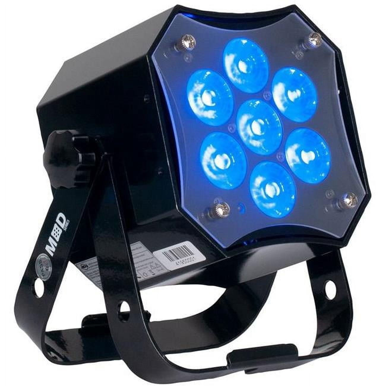 7x 8 watts MOD STQ Compact High Output & Low Power Draw LED Par Light ...