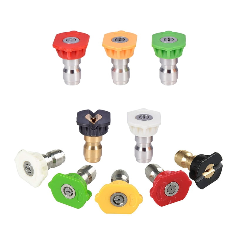7x High Pressure Washer Kit, 7 Power Washer Nozzle Tips,1/4 Inch 4500 ...