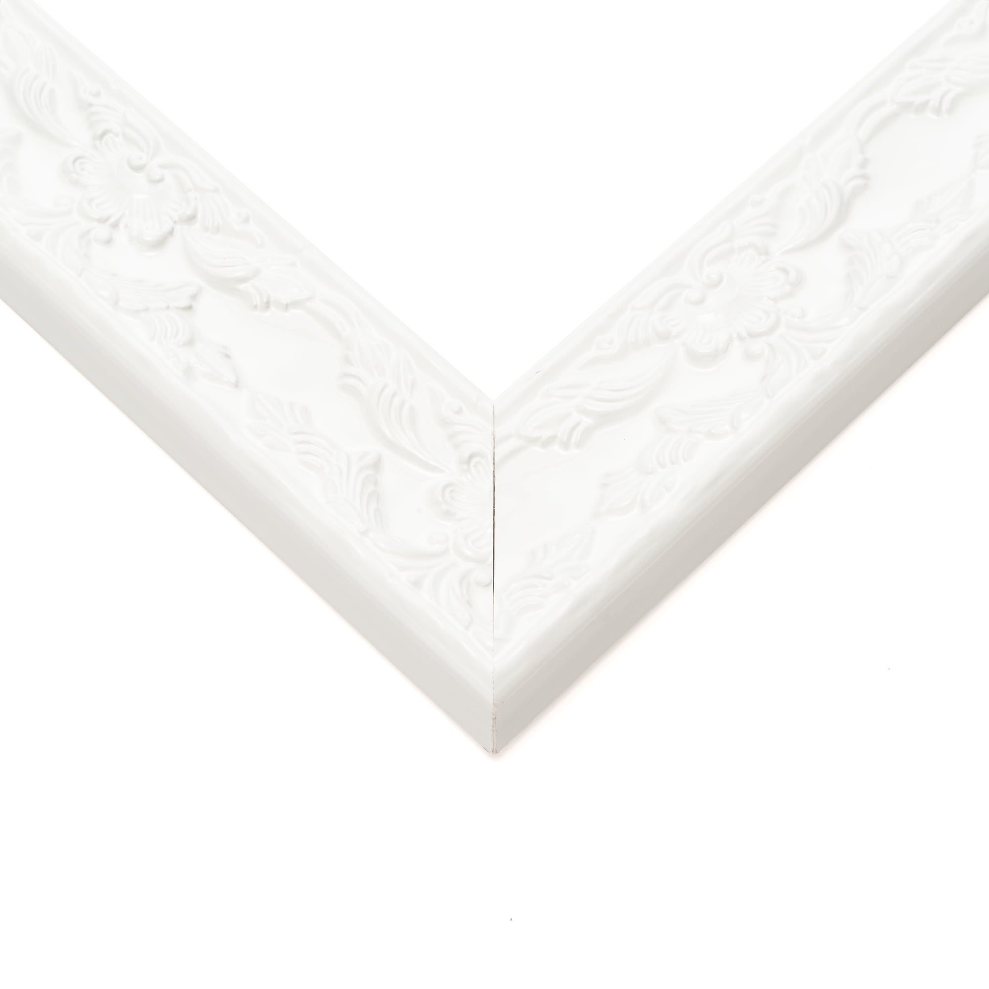 7x10 Frame White Solid Wood Picture Frame Width 1.75 Inches | Interior ...