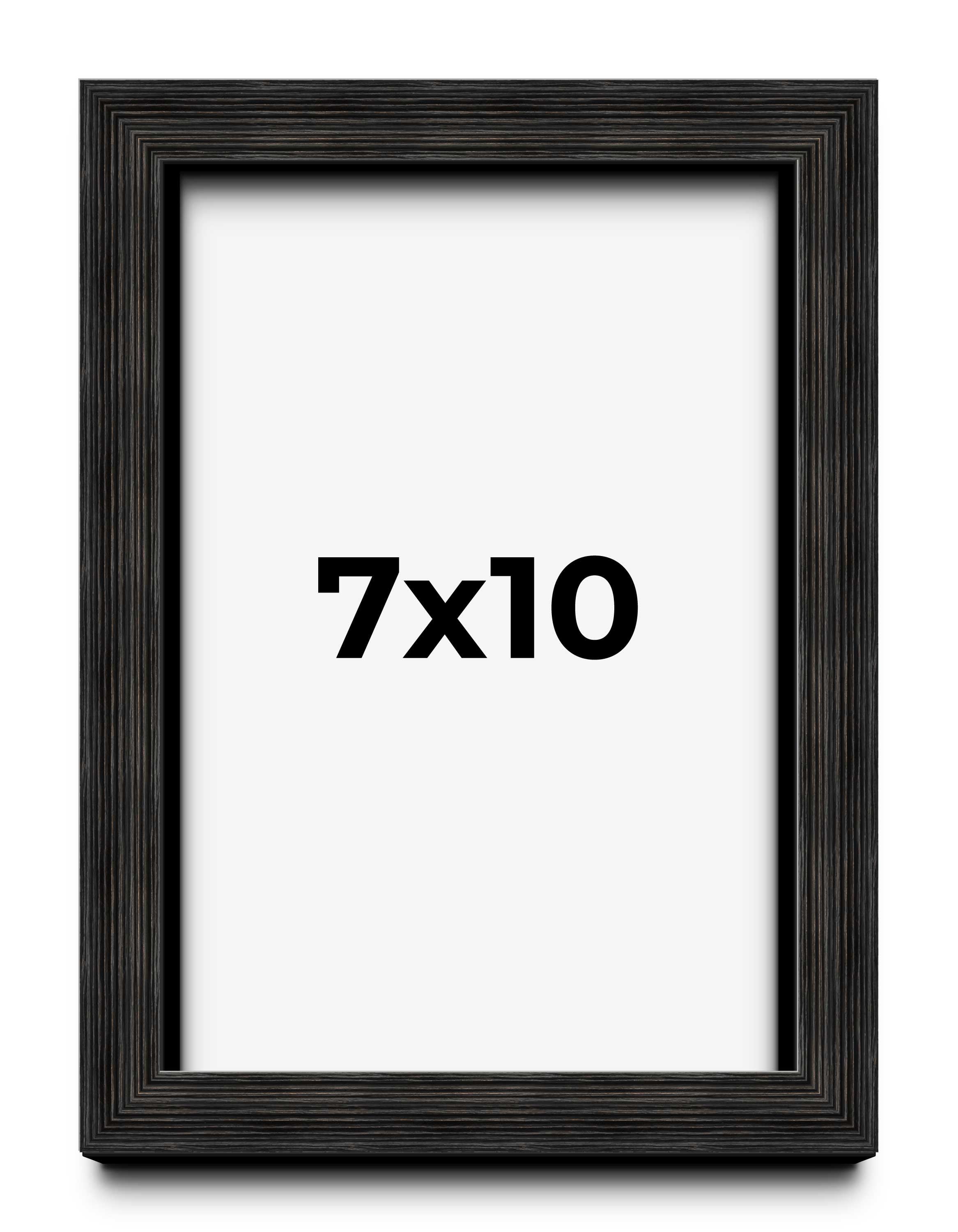 7x10 Shadow Box Black Rustic Barnwood Display Frame | 1.125 Inch Deep ...